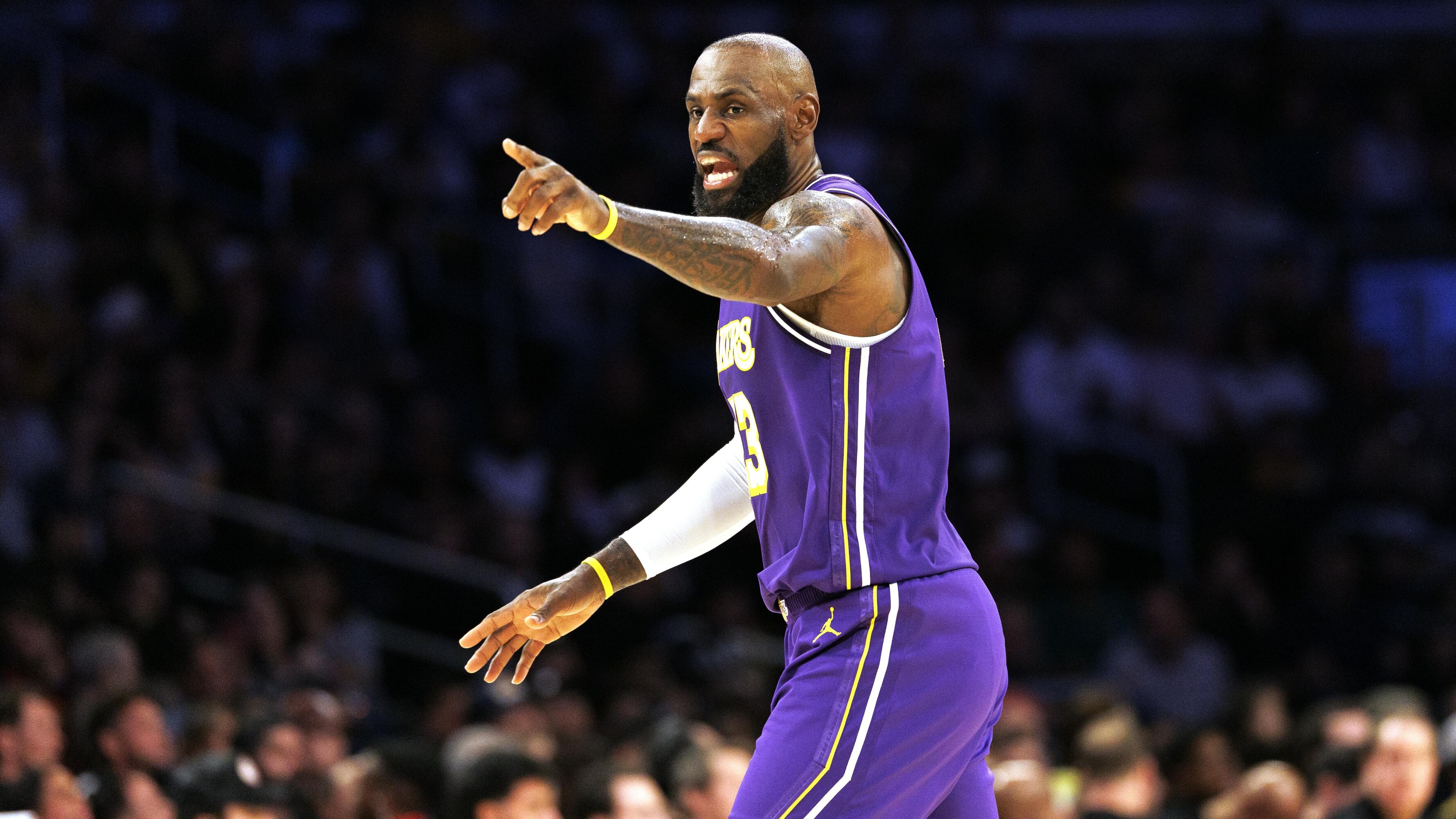 LeBron James Reveals Super Bowl 60 Pick Between Sam Darnold, Seahawks ...