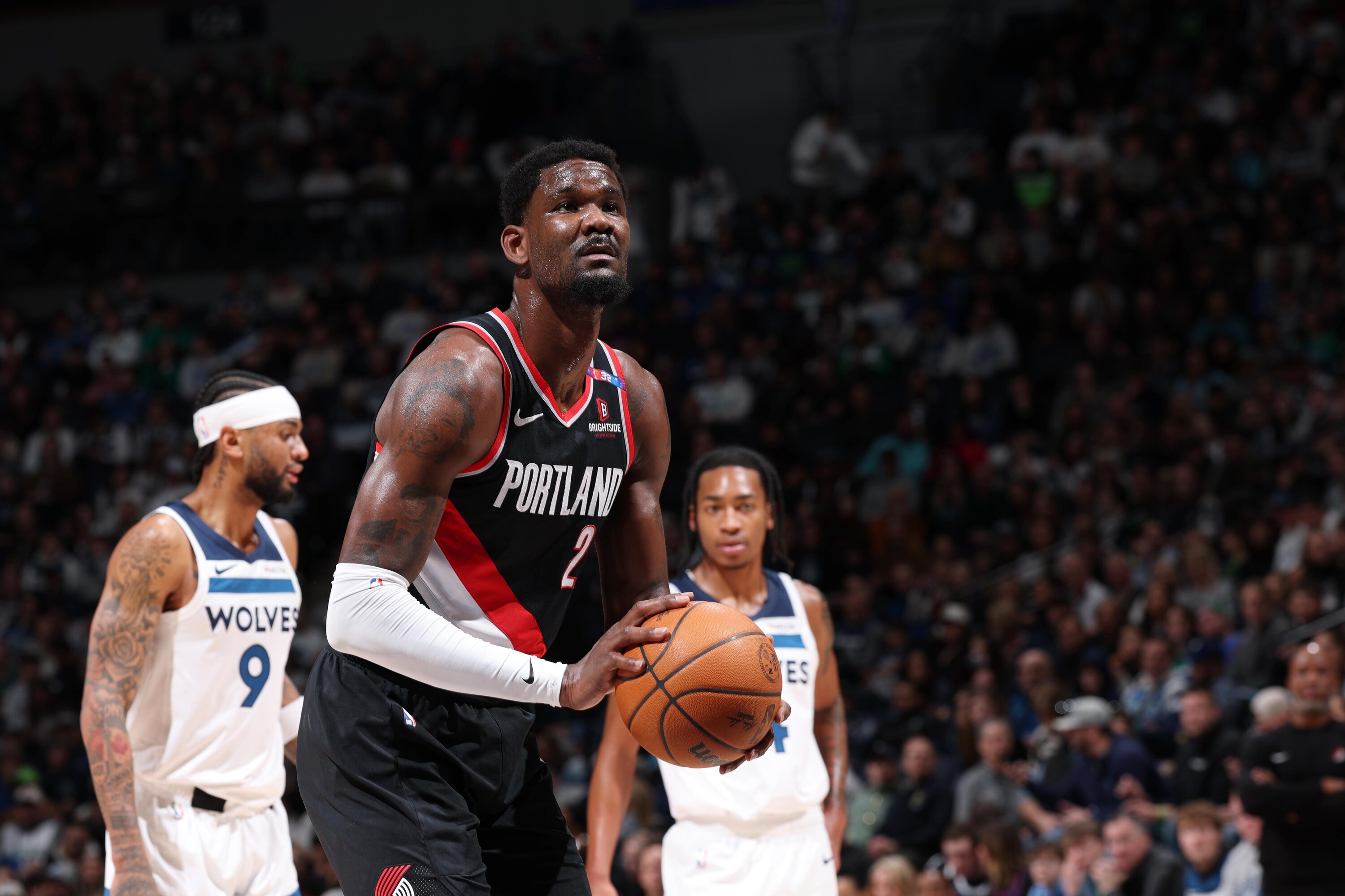 Blazers' Deandre Ayton out at Least 4 Weeks with Calf Injury After MRI