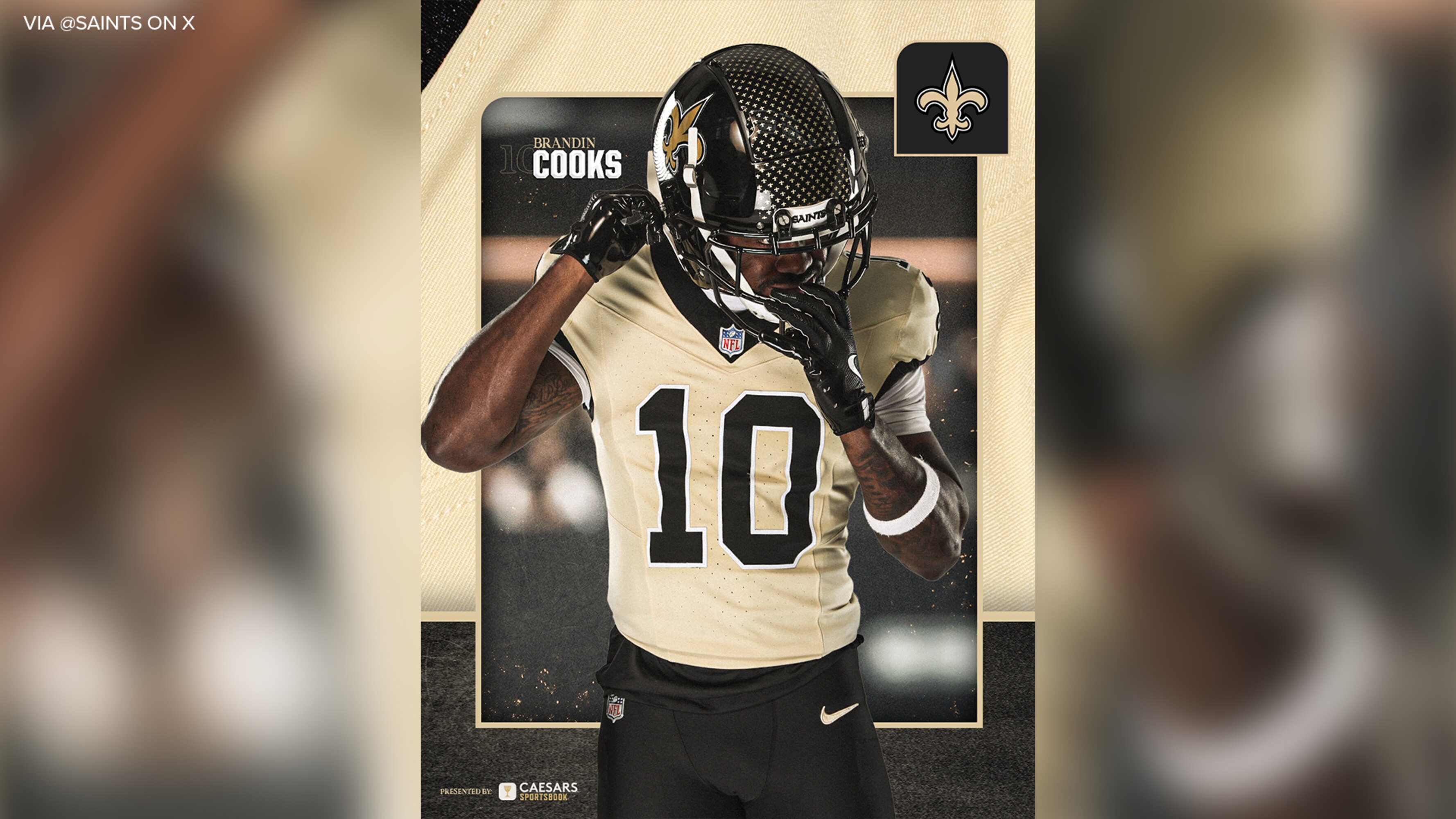 Saints Unveil Gold Alternate Uniforms In Hype Video Ahead of 2025 NFL ...